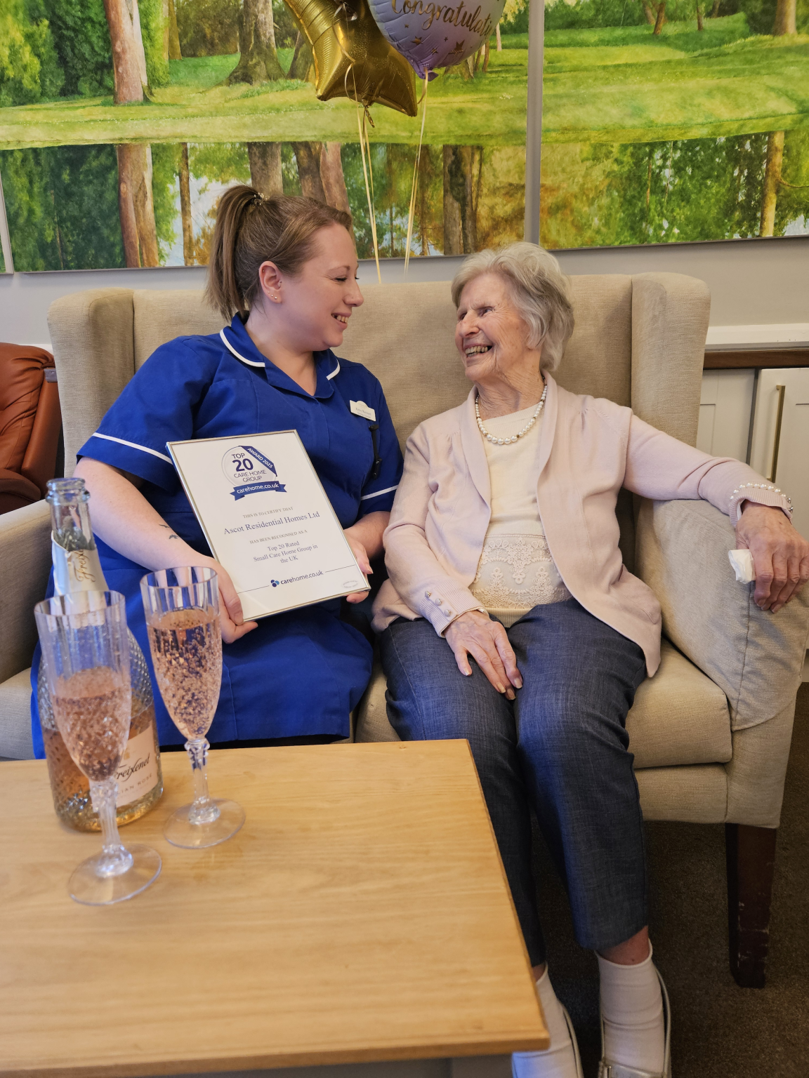 Award Winning Care Home 2025 - Ascot Residential Homes